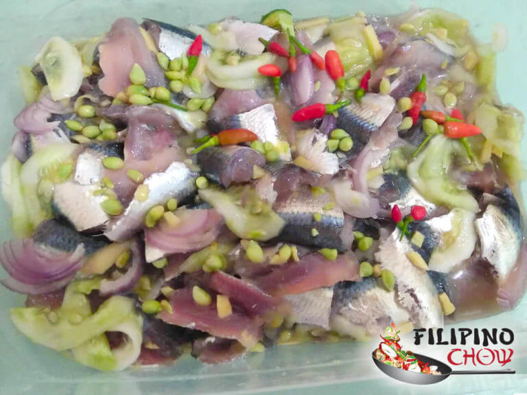Kinilaw Na Isda (Fish with Vinegar and Ginger) - Filipino Chow
