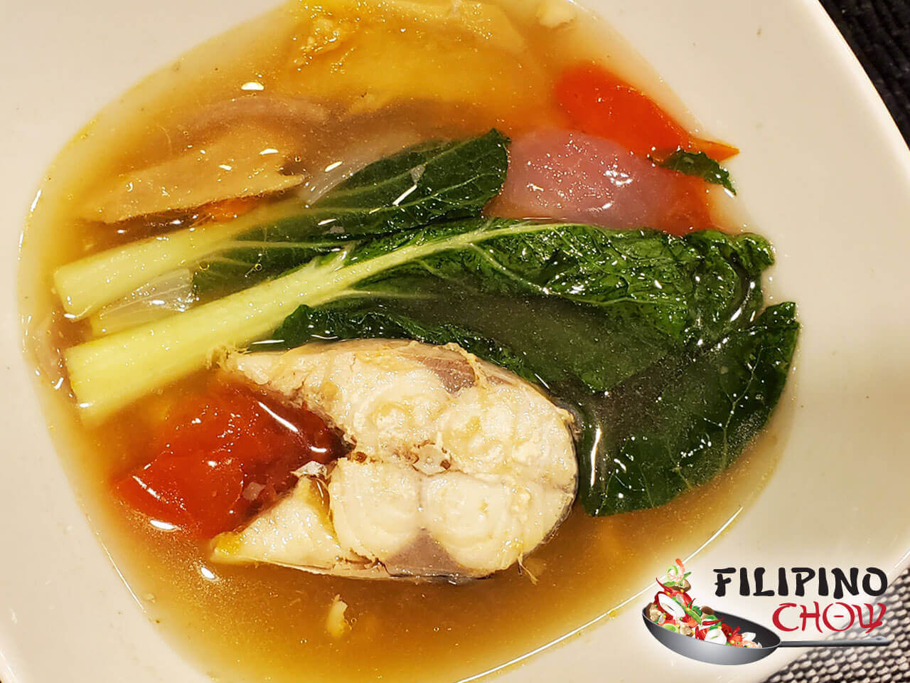 Sinabawang Isda Fish Soup Filipino Chow Sinabawang Isda Fish Soup Filipino Chow